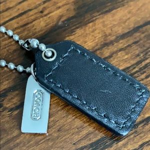 Coach | Bags | Coach Tag Black Coach Tag Metal Mini Set Of 2 | Poshmark